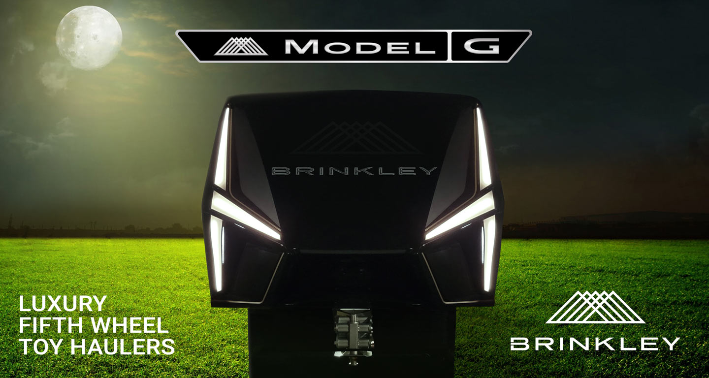 Model G Fifth Wheel Toy Haulers by Brinkley RV PREVIEW