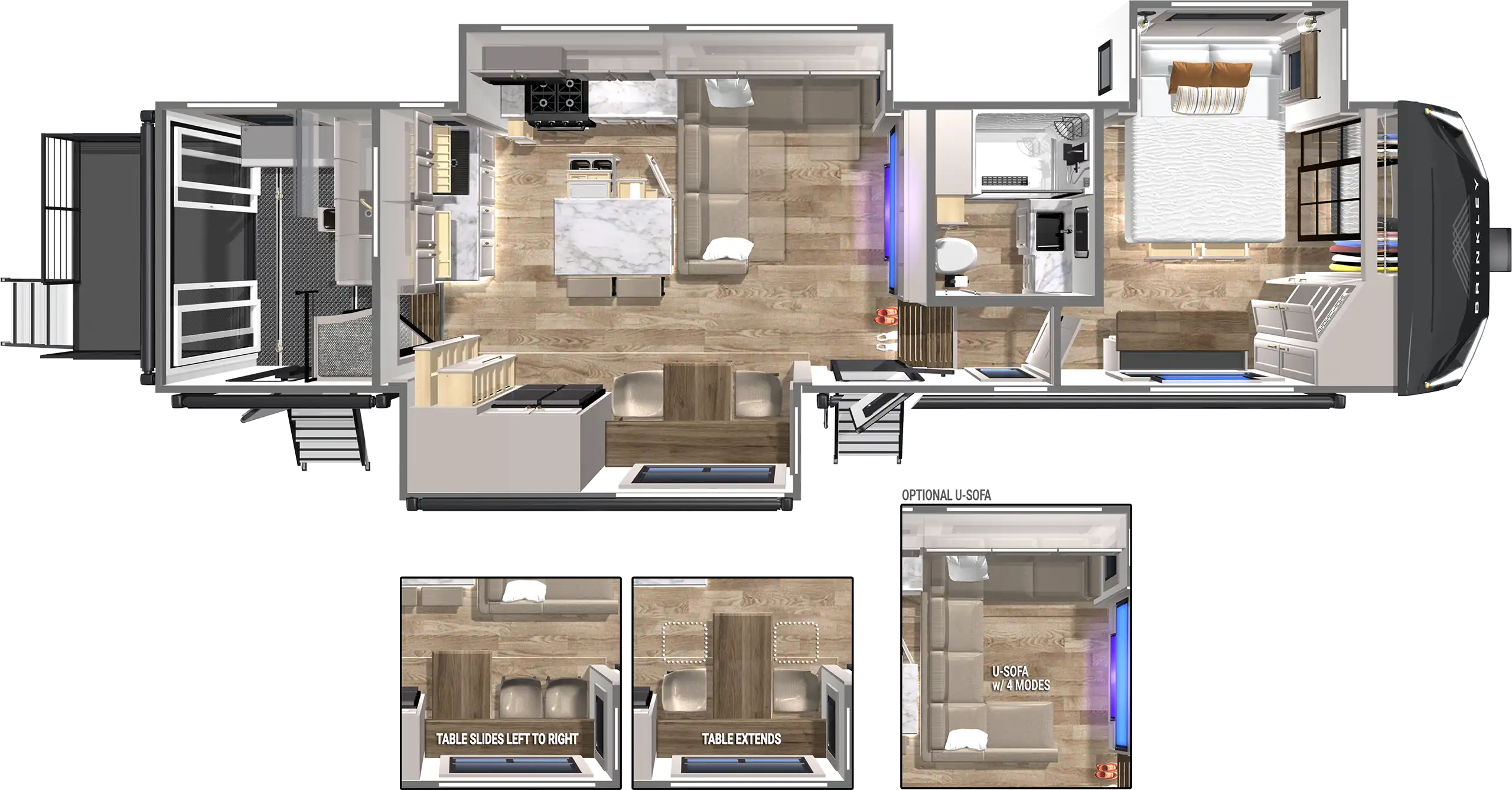 Model G 3250 Toy Haulers | Brinkley RV